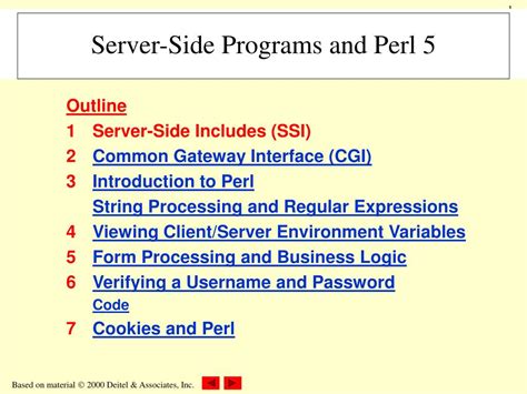 ppt server side programs and perl 5 powerpoint presentation free