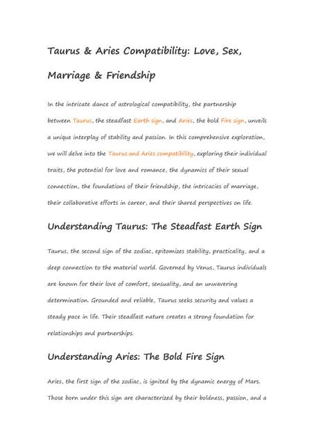 Aries And Scorpio Compatibilitypdf