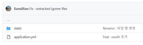 [git] Gitignore 안 먹힐 때