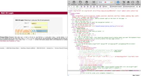 Html Identifying Javascript Button On Webpage For Applescript Stack