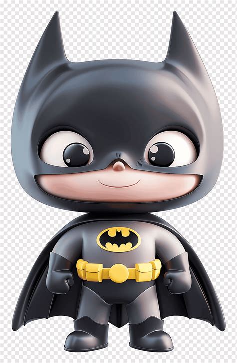 Bat Man Chibi Batman In Cute Style Png Pngwing