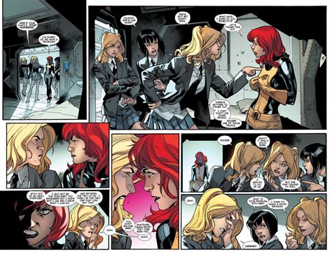 Stepford Cuckoos And Jean Grey Uncanny Xmen Marvel Girls Marvel N Dc