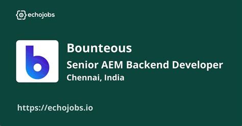 hiring senior aem back end developer chennai india remote hybrid