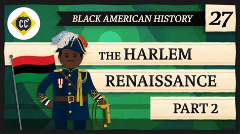 Political Thought In The Harlem Renaissance Crash Course Black