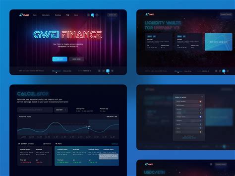 Futuristic Ui Shots For Web3 By Vino Costa On Dribbble
