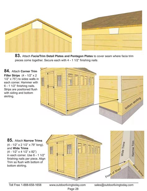 12x12 Shed Plan Step By Step Pdf
