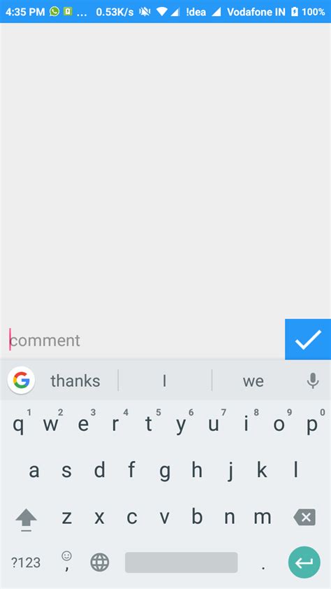 Android Comment Layout Like On Instagram Stack Overflow