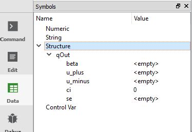 Storing Output From Quantile Regressions Aptech