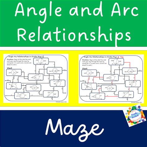 Angle Arc Relationships In Circles Classful