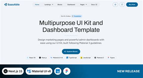 Saasable Multipurpose Ui Kit And Dashboard Template Mui Store