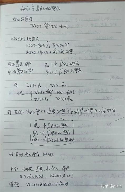 一维波动方程的傅里叶解 知乎