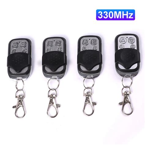 Generic 330mhz Remote Control Wireless Rf Remote Control 4ch Remote Control For Copy Clone