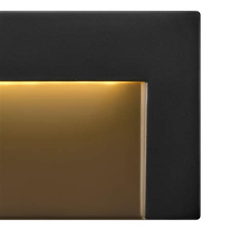 Hinkley Lighting 1553sk Taper 19w 1 Led Horizontal Deck Sconce