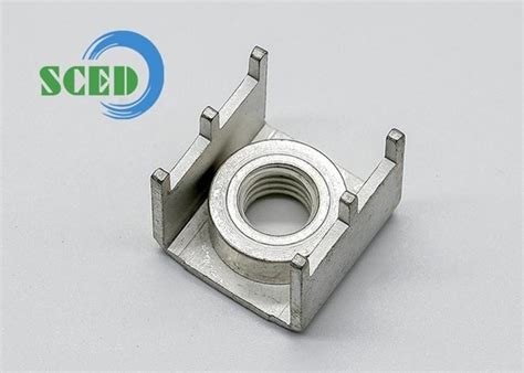 Black M8 Nut Pbt Terminal Block Accessories 20mm Pitch Two Screw