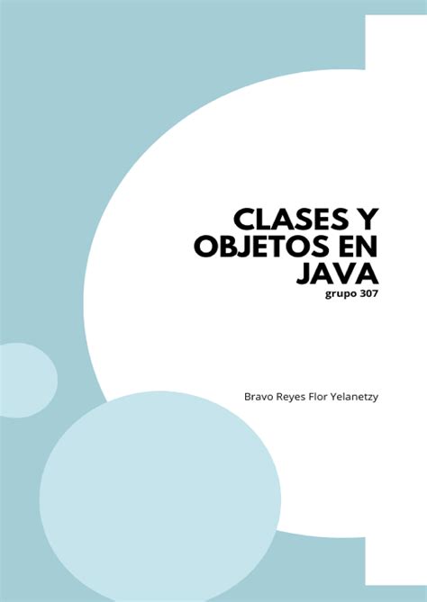 clases y objetos java Índice de contenido programación orientada a