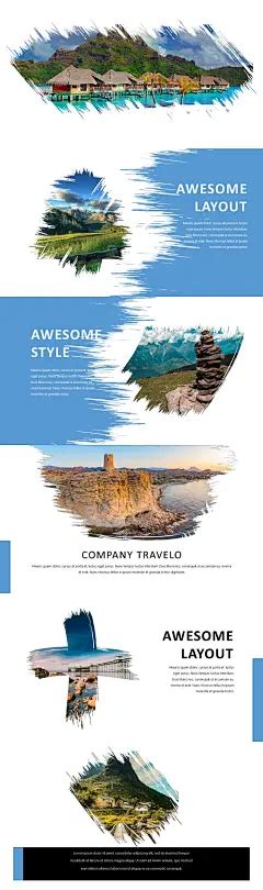 时尚微立体公司企业组织架构ppt模板 花瓣网