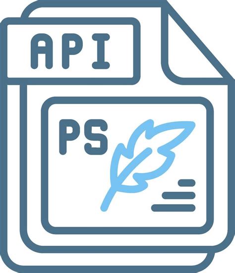 Api Line Two Colour Icon Design 52416049 Vector Art At Vecteezy