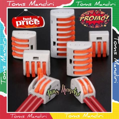 Jual Terminal Block Penyambung Konektor Sambung Kabel Listrik Pin Pct Jakarta