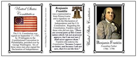 Franklin Benjamin United States Constitution