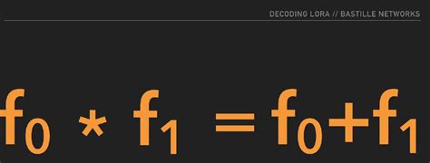 Modulation Why Different Sfs In Lora Are Said To Be Orthogonal Electrical Engineering Stack