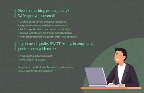 It Cybersecurity Consulting Swot Analysis Template Download In Word