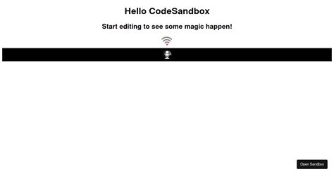 Opentok Reactjs Forked Codesandbox