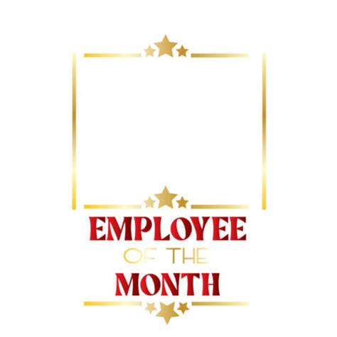 Employee Of The Month Template Picture