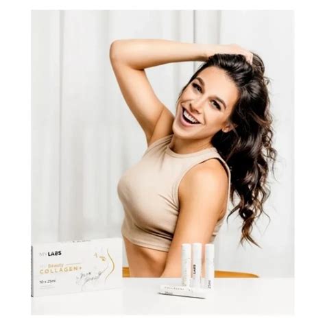 My Labs My Beauty Collagen Skin Hair And Nails 10 X 25ml Low