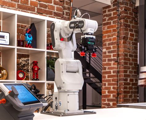 Abb 6 Axis Cobot Crb1100 Robot Arm With Robotiq Robot Gripper For Assembly Robot