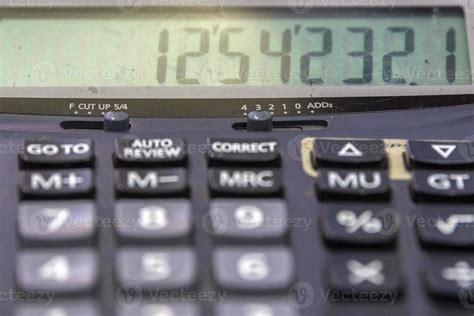 Calculator Detail Close Up Macro Stock Photo At Vecteezy