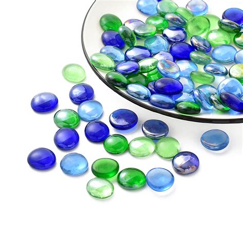 Flat Glass Marbles