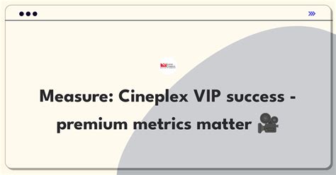 Cineplex Vip Cinema Success Metrics Analytics Interview Nextsprints