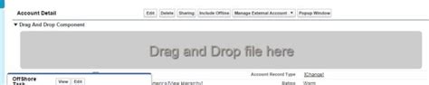 Salesforce Drag And Drop File Uploader Component With Progress Bar