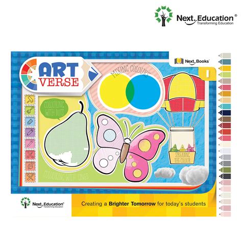 Buy Artverse Level 1 Class 1 Book With Craft Material Next Education