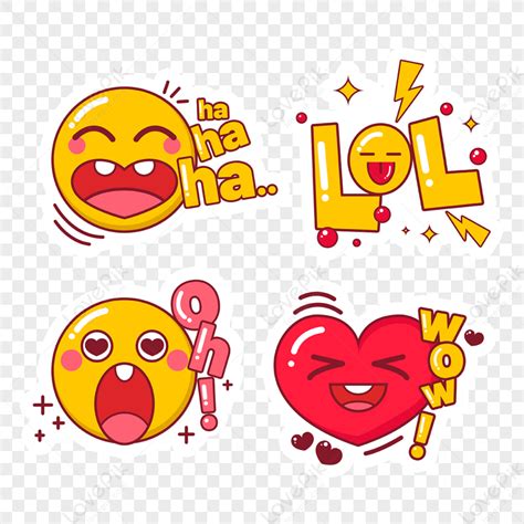 Hand Drawn Design Funny Emojiline Emojistickermemes Png Free