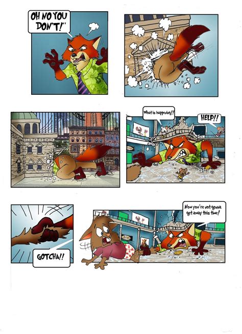 Comic Fairly Odd Zootopia Part 5 By Fairytalesartist Zootopia