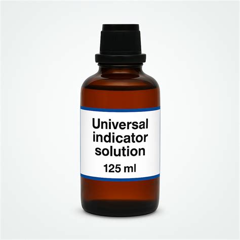 Universal Indicator Solution 125 Ml Edischoolmart