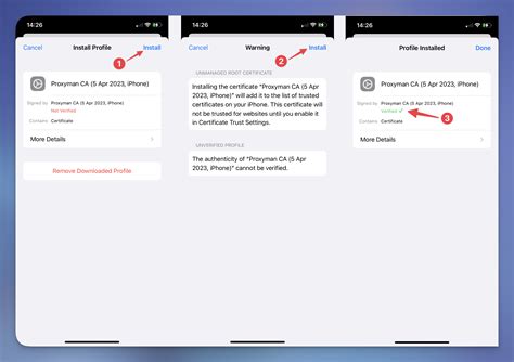 Capture And Inspect Traffic From Iphone · Proxyman