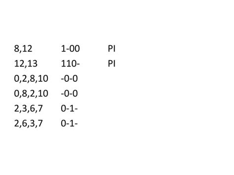 Quine Mccluskey Method Pdf Programming Languages Computing