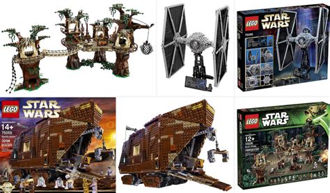 Amazon Discounts Three Usc Sets Ewoks Sandcrawler And Tie Fighter