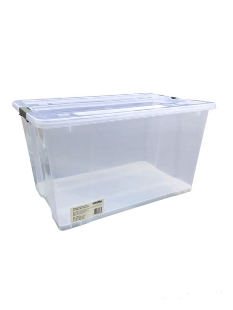 ᐉ Ящик для зберігання Homestar 55 л Прозорий А0051722 • Краща ціна в Києві Україні • Купити в
