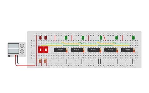 Circuit Design 2 Input Logic Gates Tinkercad
