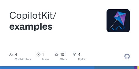 github copilotkit examples