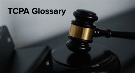 TCPA Guardian Glossary And Information