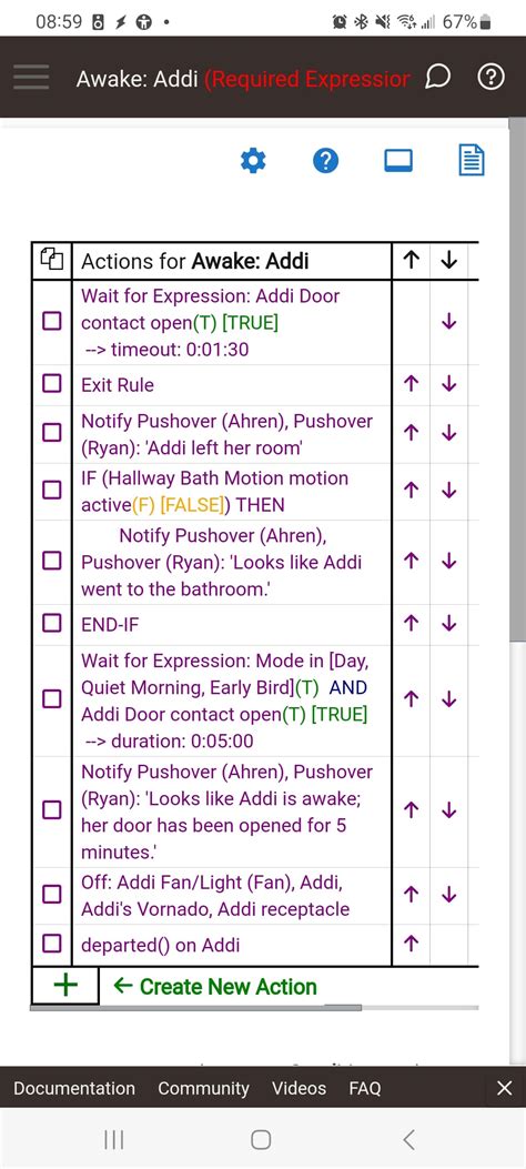 wait for expression timeout exit rule 📐 rule machine® hubitat