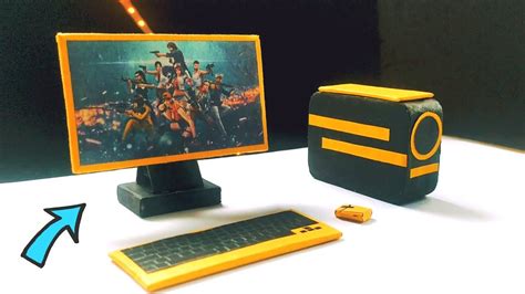 How To Make A Mini Computer Build A Mini Pc Cardboard Computer Youtube