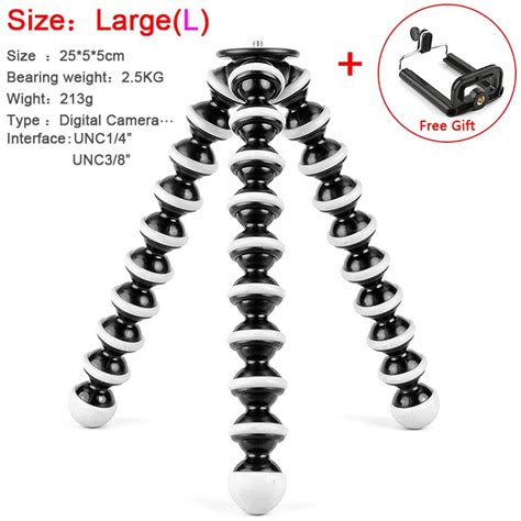 Statief Houder Voor Telefoon Telescopische Octopus Grandado