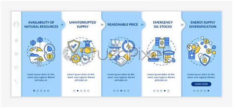 Energetic Security Elements Onboarding Vector Template Stock Vector 3445055 Crushpixel