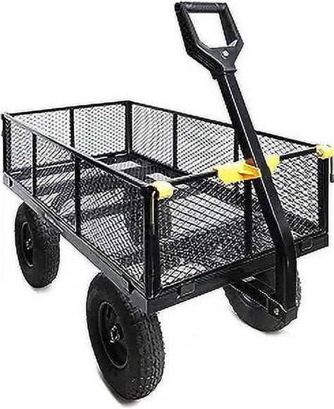 Olympia Tools 1000 Lb Steel Utility Garden Cart 6 Cu Ft Converts To