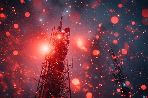 Electric Telecom Signal Web Design Photo Premium Ai Generated Image Electric Telecom Signal Web Design Photo Premium Ai Generated Image